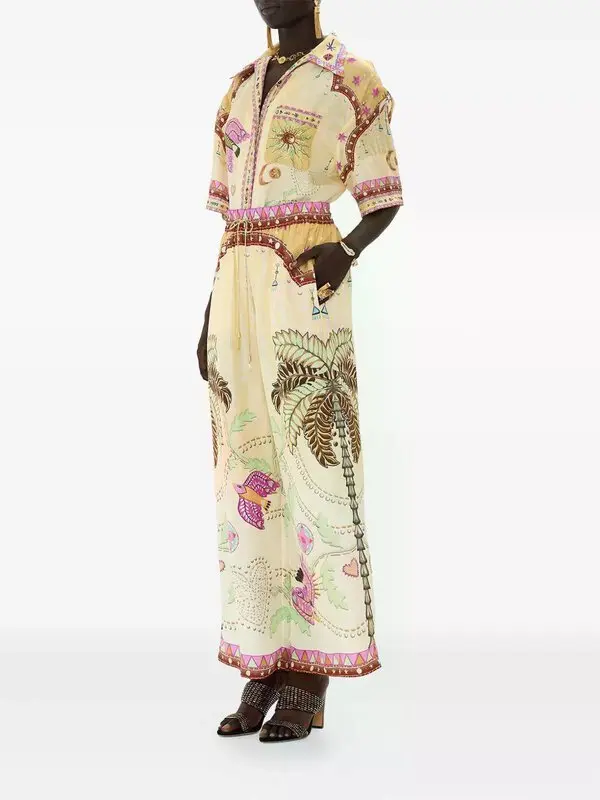 Camilla Aswan Abstract Trousers