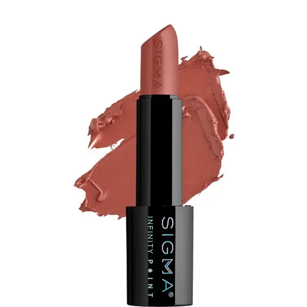 SIGMA BEAUTY Infinity Point Lipstick - Peach Tea - Peach Spiced Nude