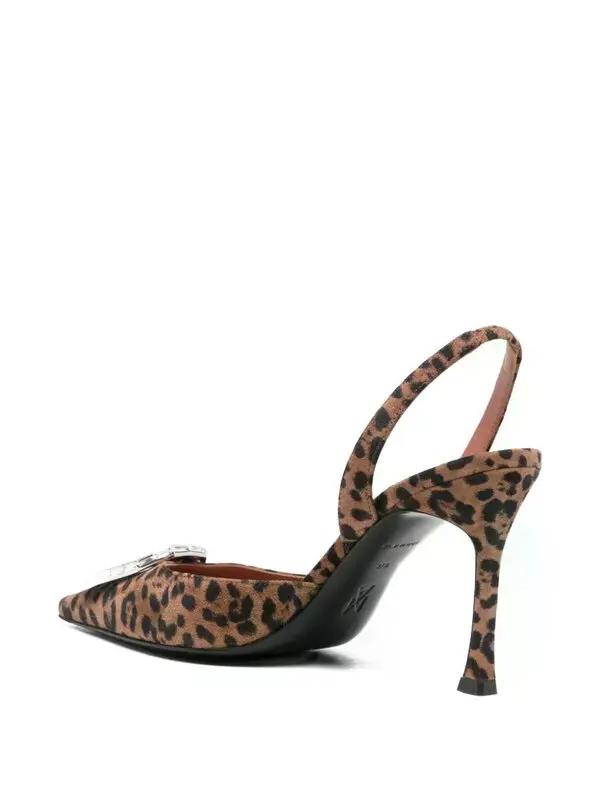 Amina Muaddi Camelia Crystal-embellished Pumps