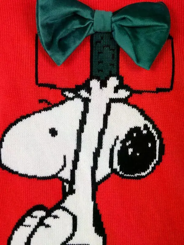MC2 SAINT BARTH Graphic Bow Patch Sweater
