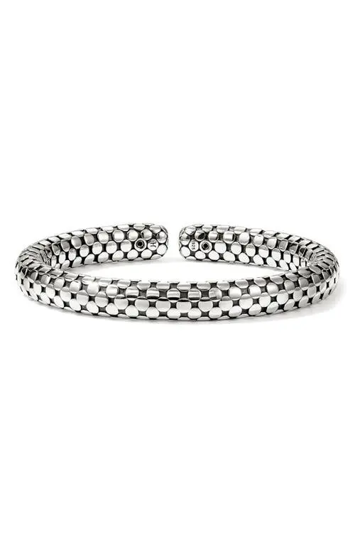 John Hardy Dot Coil Cuff Bracelet - Silver