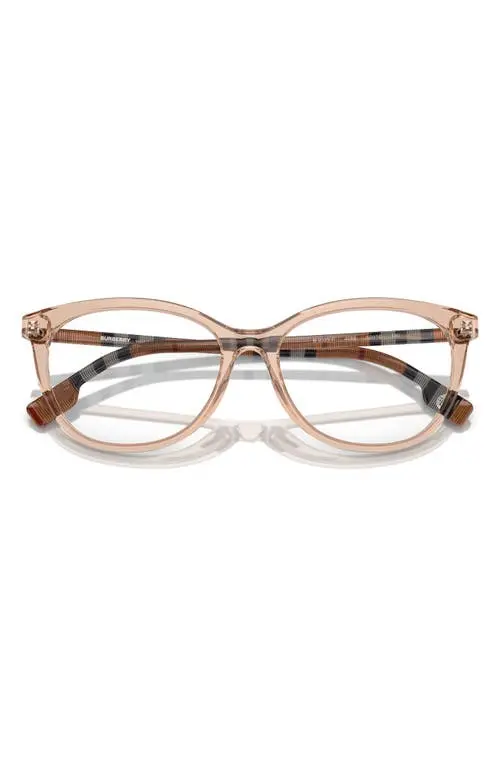Burberry 52mm Phantos Optical Glasses - Peach /demo Lens
