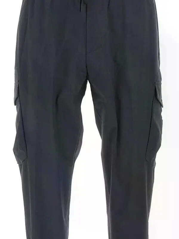 BOSS Drawstring Cargo Trousers - Blue