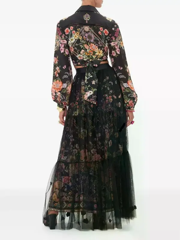 Camilla Letters From A Vineyard Maxi Skirt