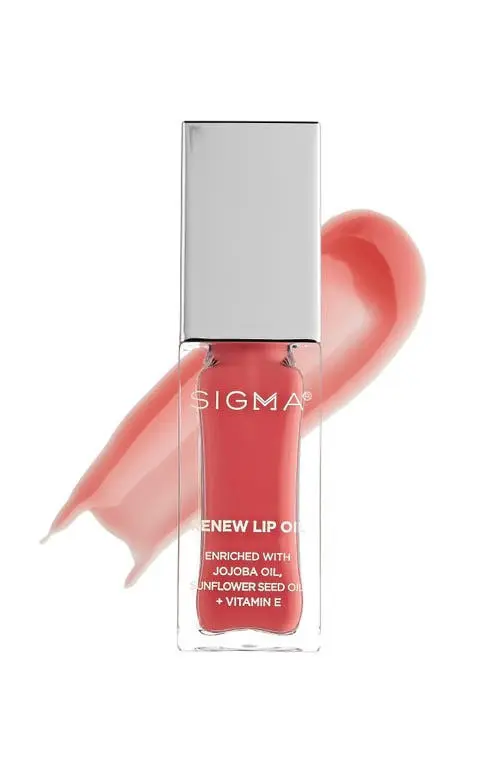 SIGMA BEAUTY Renew Lip Oil - Tranquil - Fresh Pink