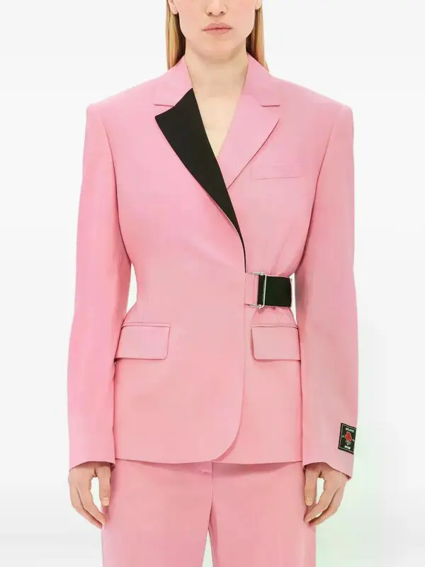 MSGM Belted Blazer