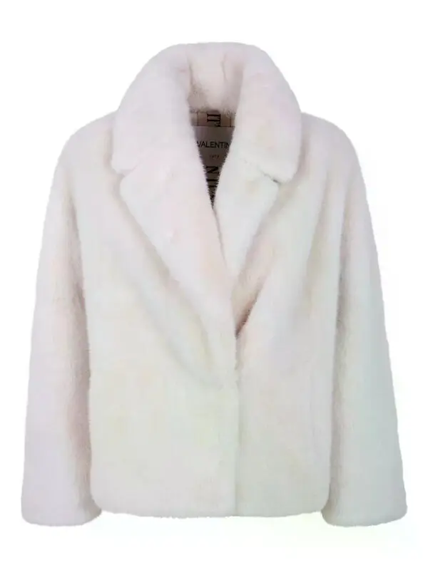VALENTINI 1972 Faux-fur Collared Jacket
