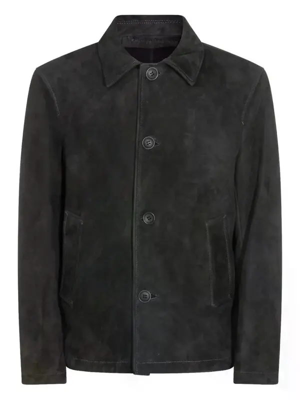 SALVATORE SANTORO Buttoned Leather Jacket