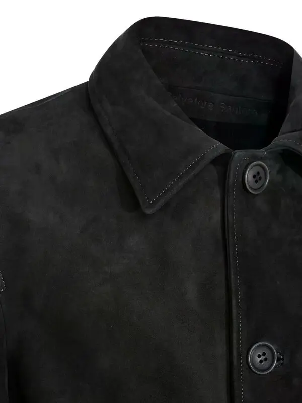 SALVATORE SANTORO Buttoned Leather Jacket