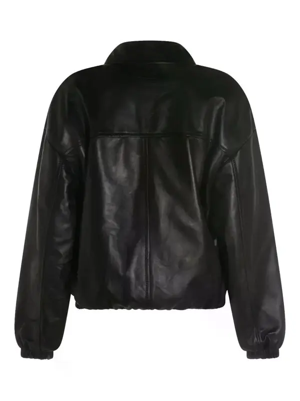 SALVATORE SANTORO Leather Zip Jacket