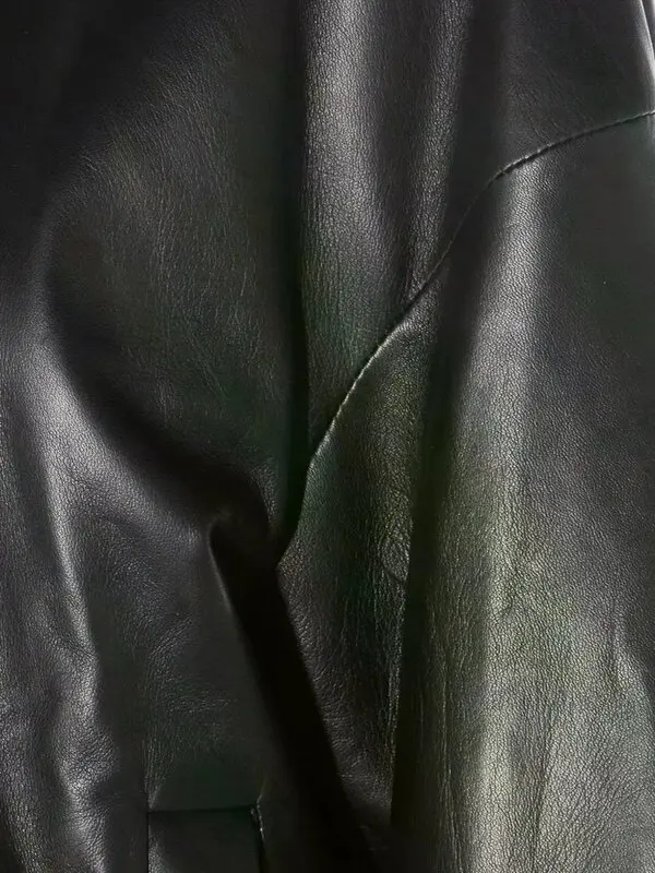 SALVATORE SANTORO Leather Zip Jacket