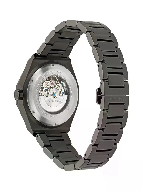 FERRAGAMO Edge Skeleton Automatic Watch