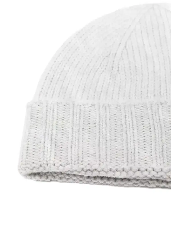 GIUUNO Ribbed-brim Beanie