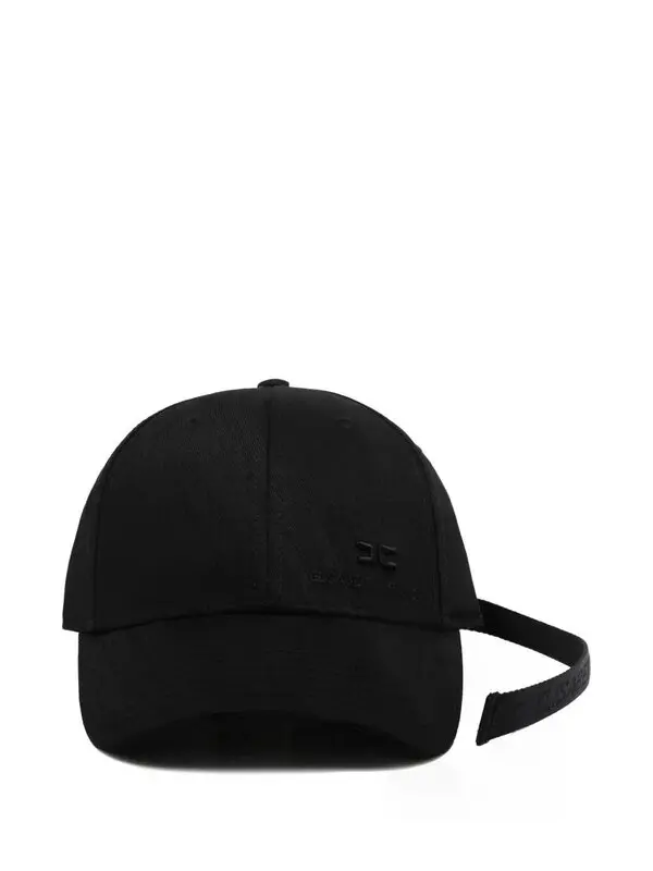 Elisabetta Franchi Logo-embroidered Cap - Black