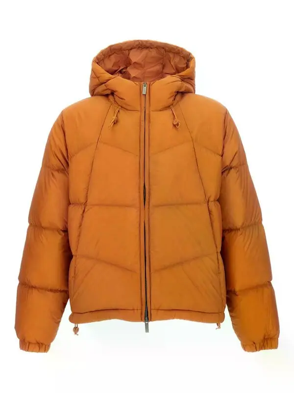 K-WAY Quill Hooded Jacket - Orange