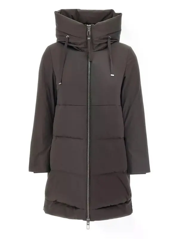 DUNO Hooded Zip-fastening Coat