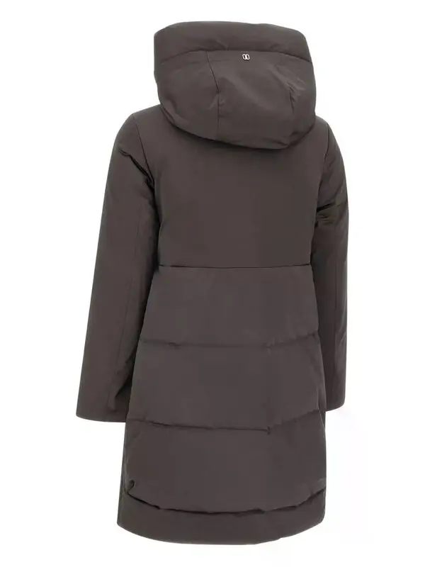 DUNO Hooded Zip-fastening Coat