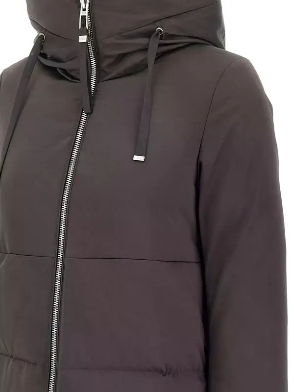 DUNO Hooded Zip-fastening Coat