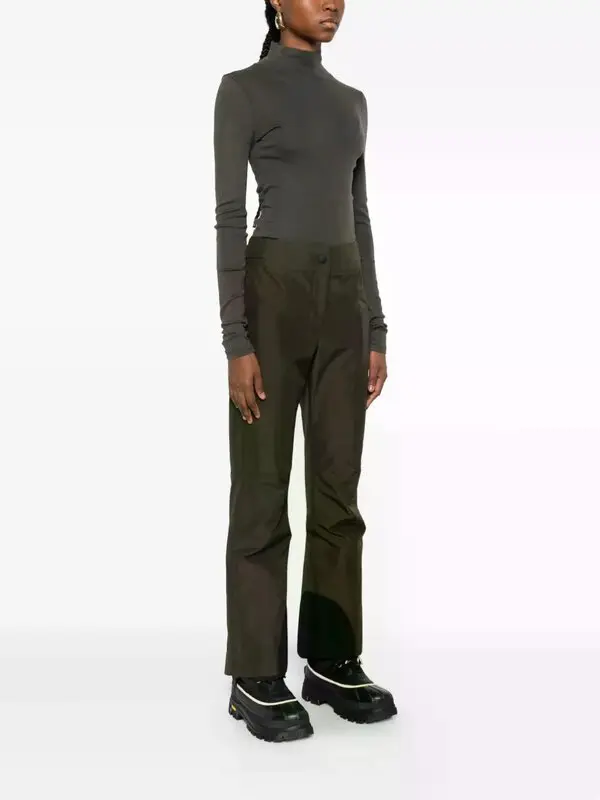Moncler Panelled Gore-tex Ski Bottoms - Green