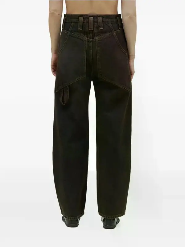Eckhaus Latta Five-pocket Wide-leg Jeans