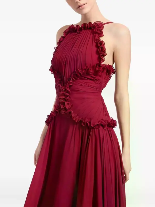 Elie Saab Silk Maxi Dress