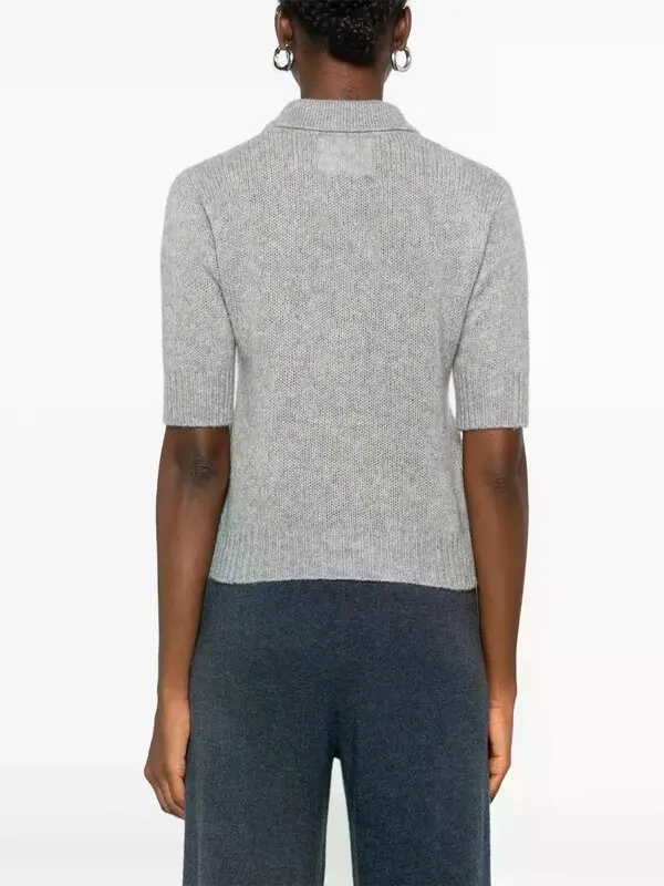 LISA YANG Polo Button Sweater