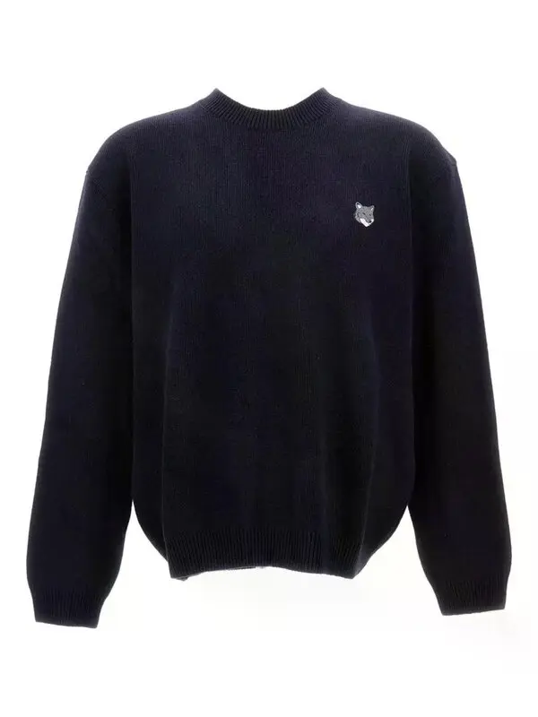 Maison Kitsuné Crew-neck Sweater - Blue
