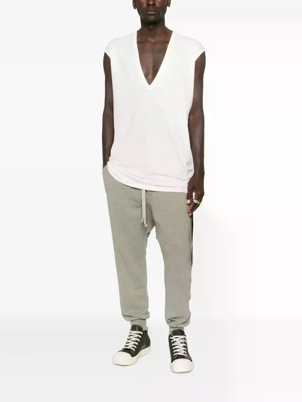Rick Owens Drawstring-fastening Trousers - Grey