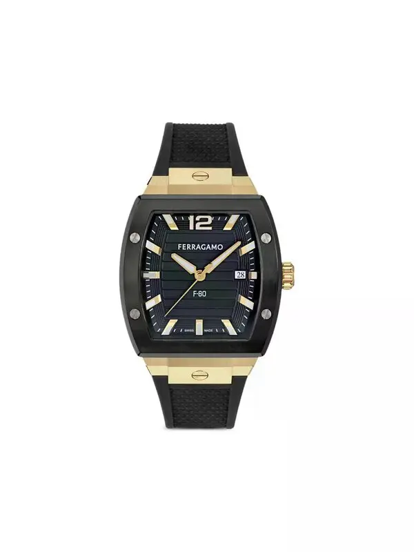 FERRAGAMO F-80 42mm Watch - Black