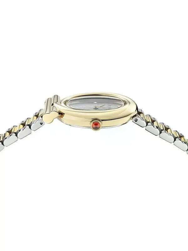 FERRAGAMO Gancini Twisted 32mm Watch - Grey