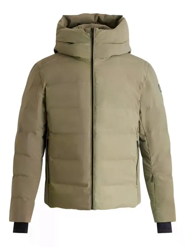 Fusalp Quilted High-neck Ski Jacket - Green