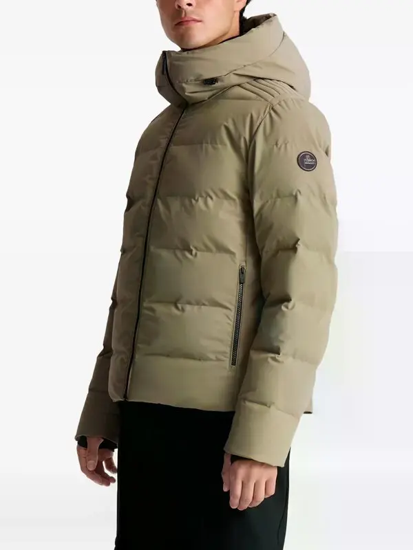 Fusalp Quilted High-neck Ski Jacket - Green