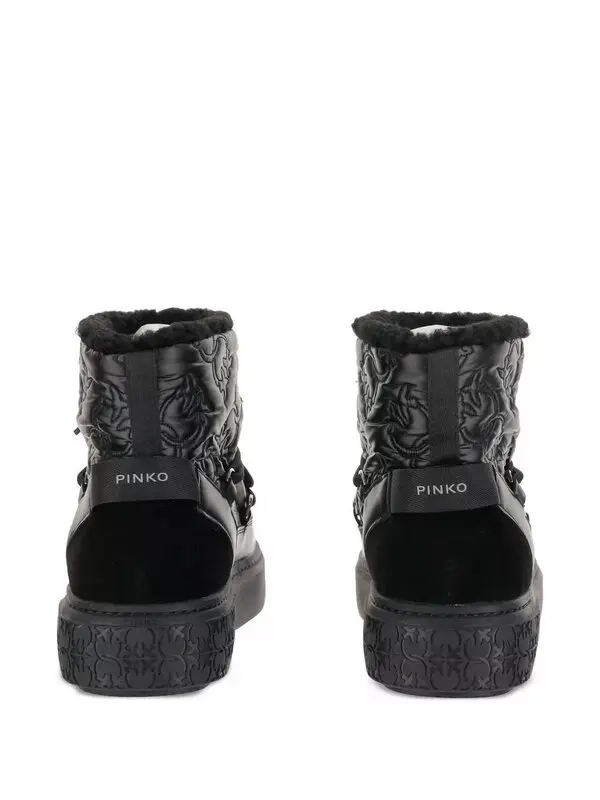 Pinko Quilted Platform Boots