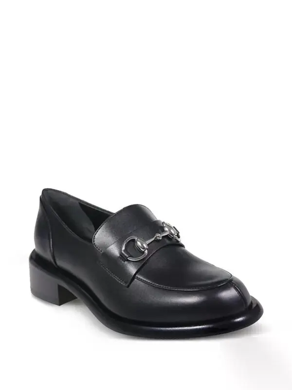 Gucci Horsebit Heeled Loafers