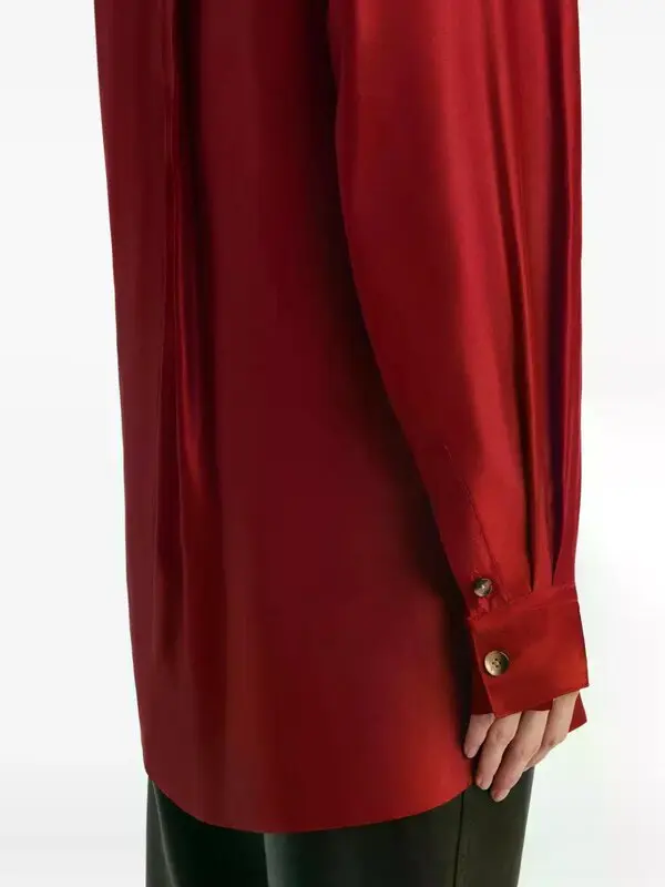 Khaite Buttoned Shirt - Red