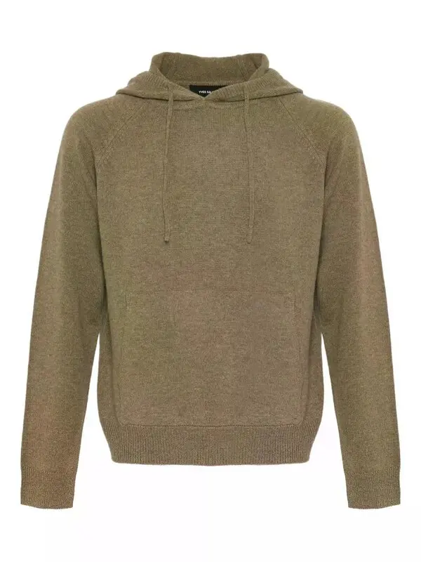 YVES SALOMON Knitted Hoodie