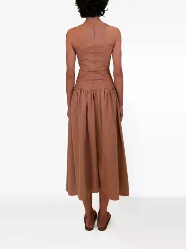 Azeeza Noora Midi Skirt - Brown