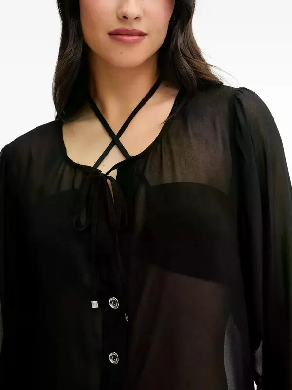 Michael Kors Button Tunic Cover-up