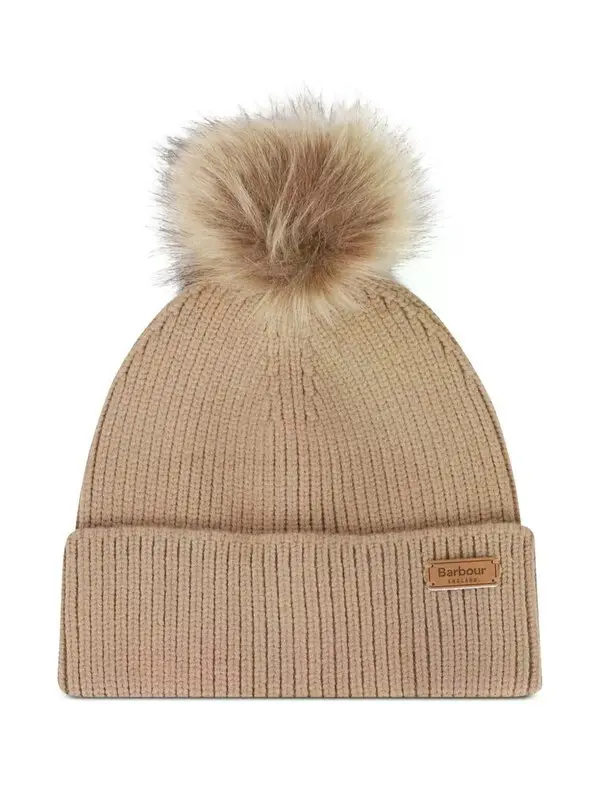 Barbour Beanie And Scarf Set - Neutrals