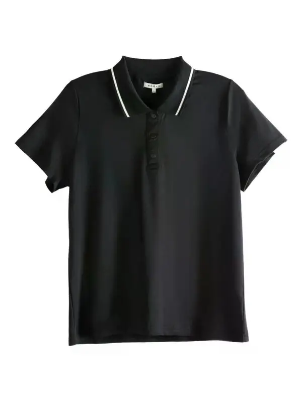 MALBON Logo-print Polo Shirt - Black