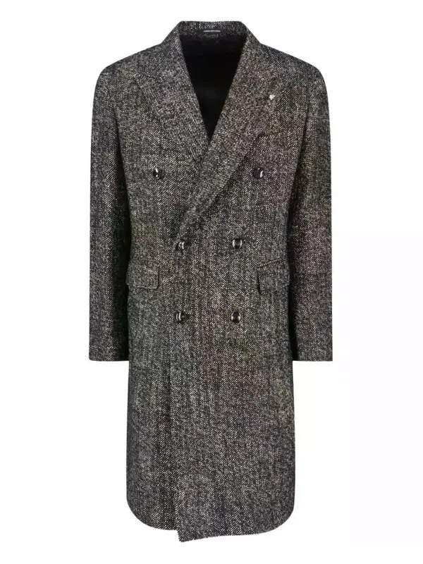 Tagliatore Virgin Wool-blend Coat