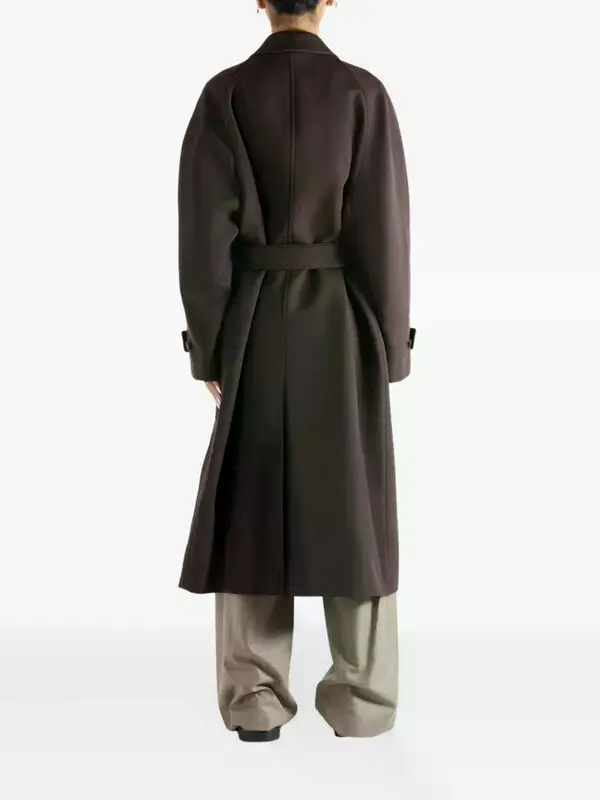 Auralee Belted Long Sleeve Coat