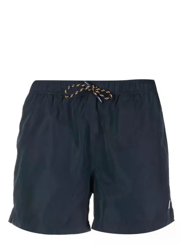 K-WAY Logo-patch Swim Shorts