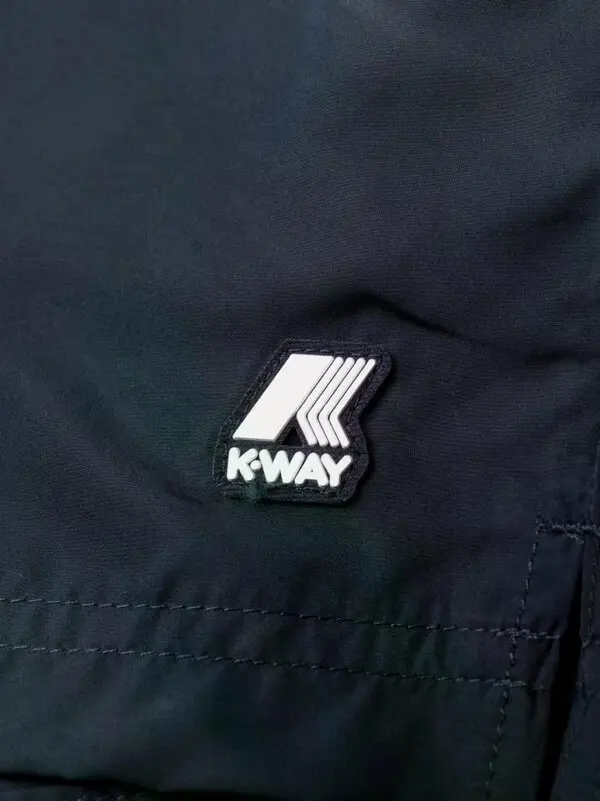 K-WAY Logo-patch Swim Shorts
