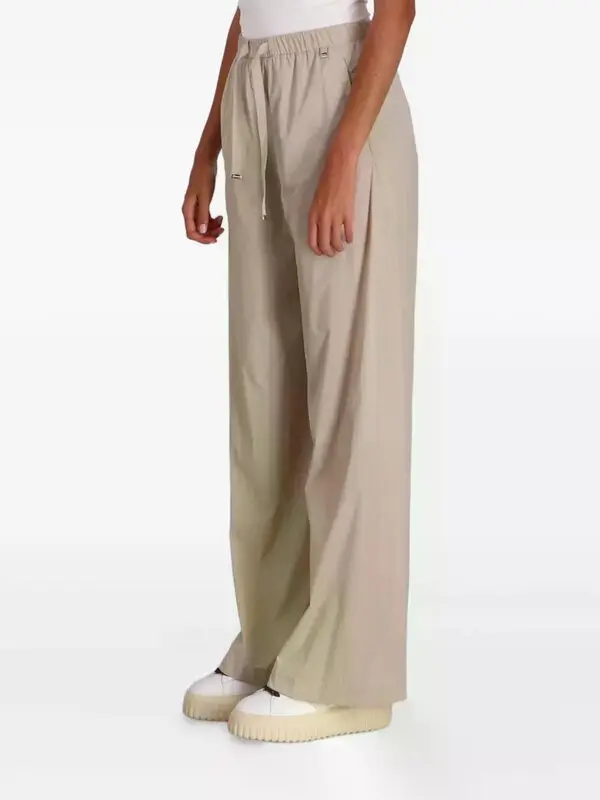 Herno Straight-leg Trousers With Drawstring - Neutrals
