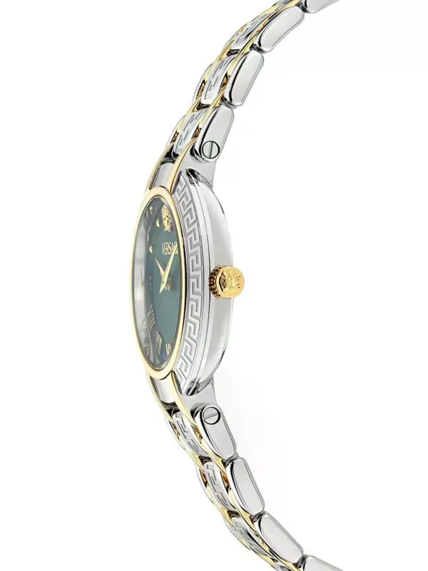 Versace Antlia 34mm Stainless Steel Watch - Green