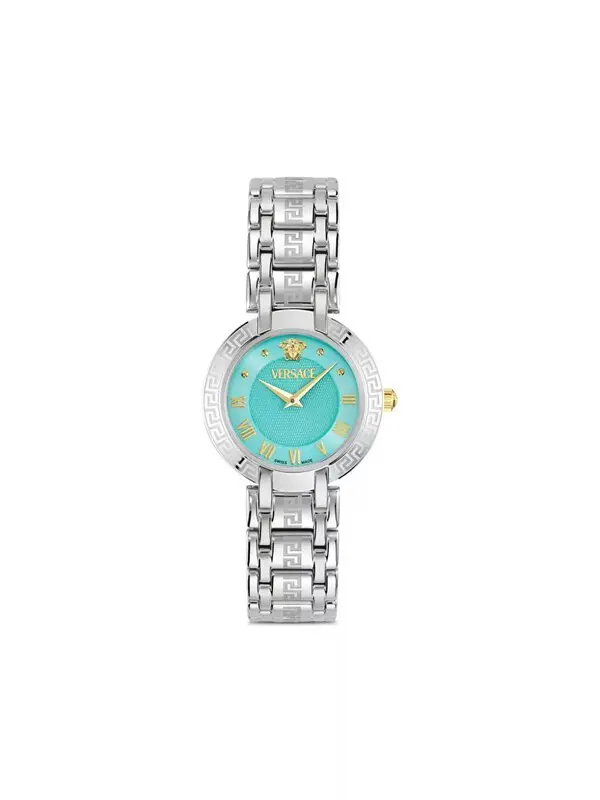 Versace Petite Greca Goddess 34mm - Blue
