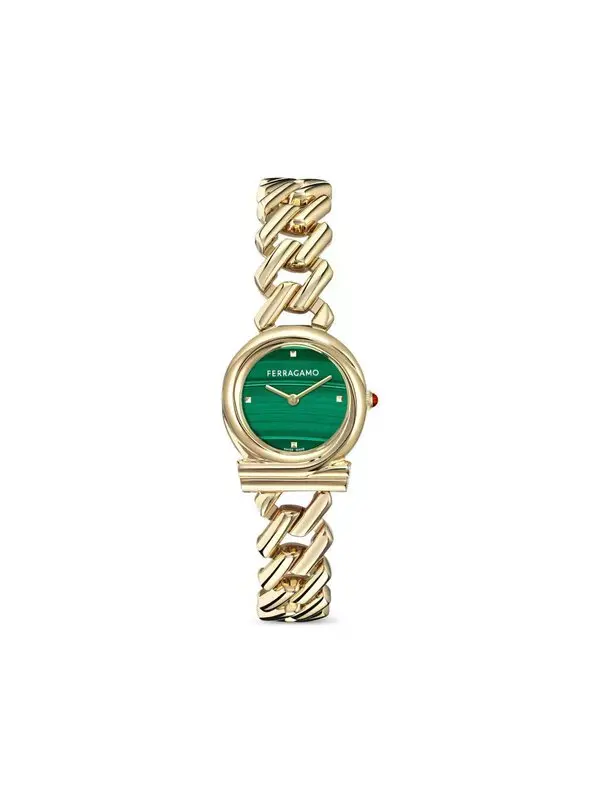 FERRAGAMO Gancini Twisted 28mm - Gold