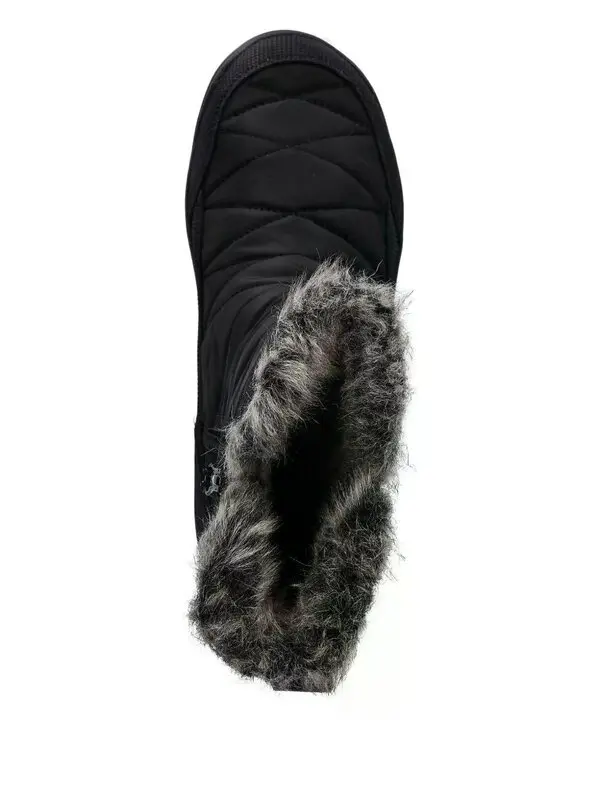 Columbia Quilted Faux-fur Boots - Black