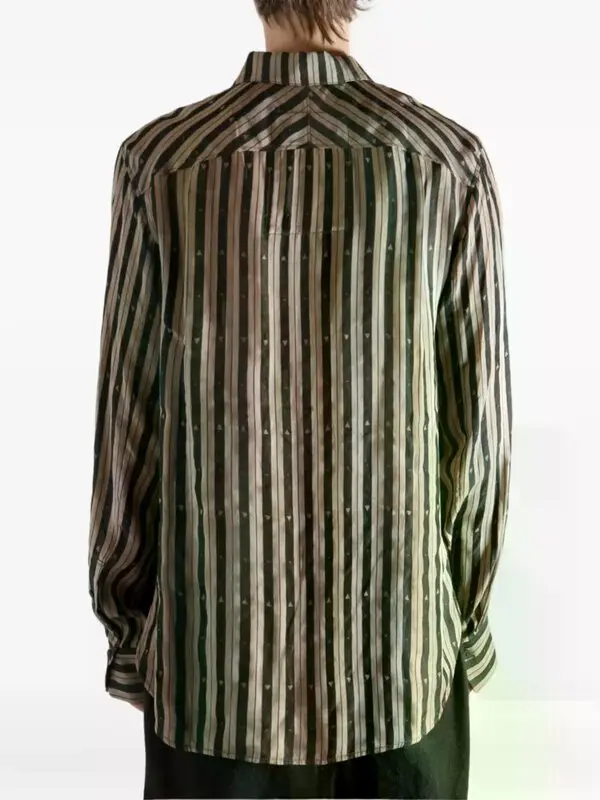 ZIGGY CHEN Striped Buttoned Shirt